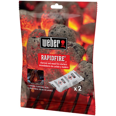 Weber 7481 Rapidfire Fire Starters for sale online | eBay